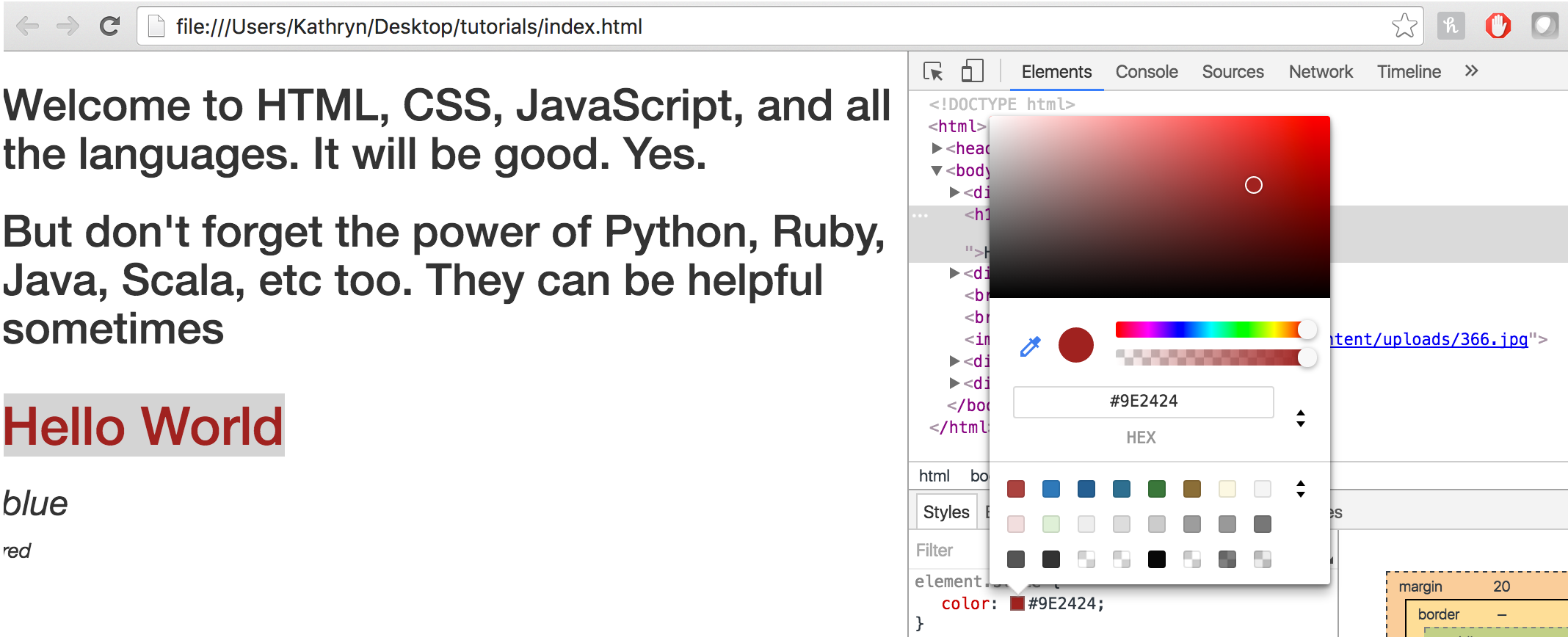 Manipulate Websites with DevTools | by Kathryn Hodge | Medium