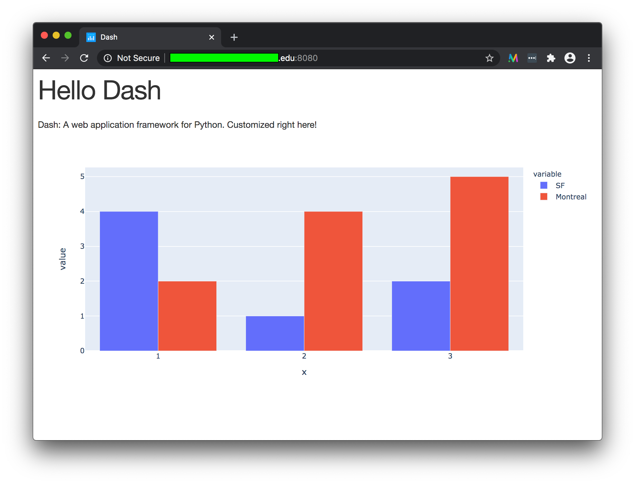 Deploying a free Python Dash Open Source app from a Docker container with Gunicorn | by L. D ...