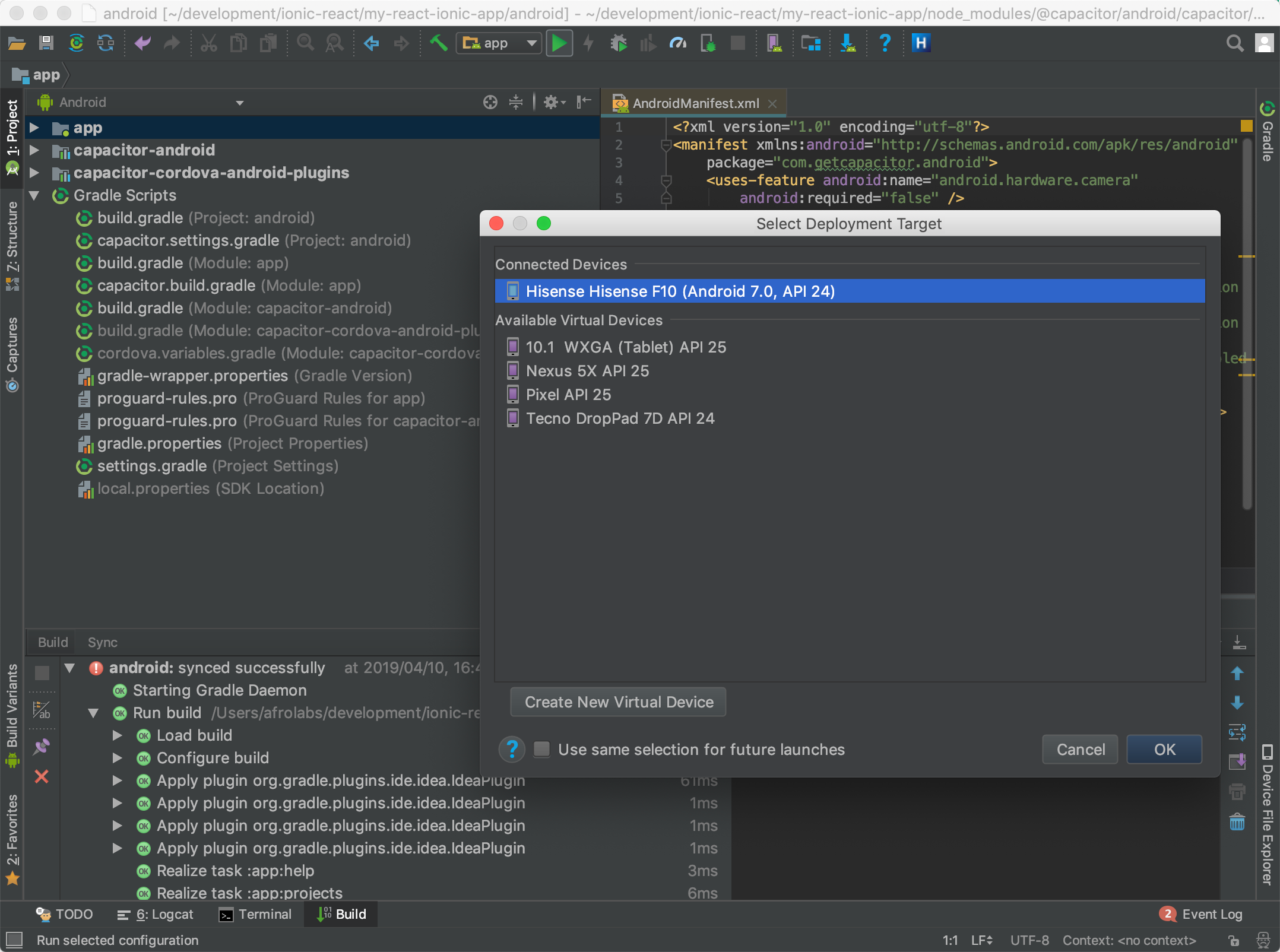 Building an Ionic application using React | by Steven Ellis | ITNEXT