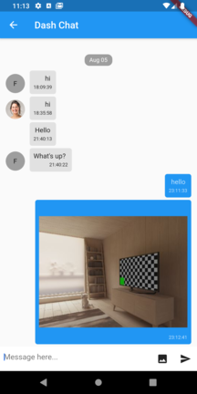Build a chat app in Flutter in 15 minutes | by Fayeed Pawaskar | Medium
