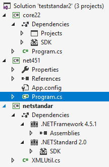 Multi-Targeting en Net Standard / Crear librerías para Net Framework 4.5.x y Net Core 2 | by ...