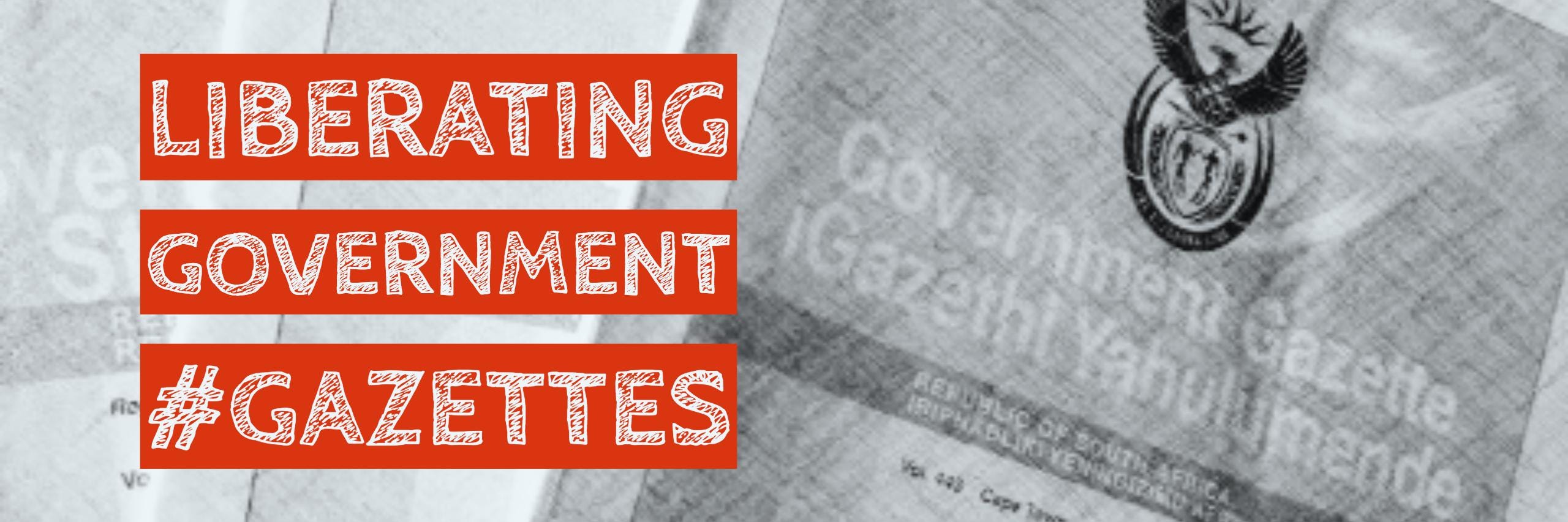 Liberating the Data in Government Gazettes | by Justin Arenstein | Code ...