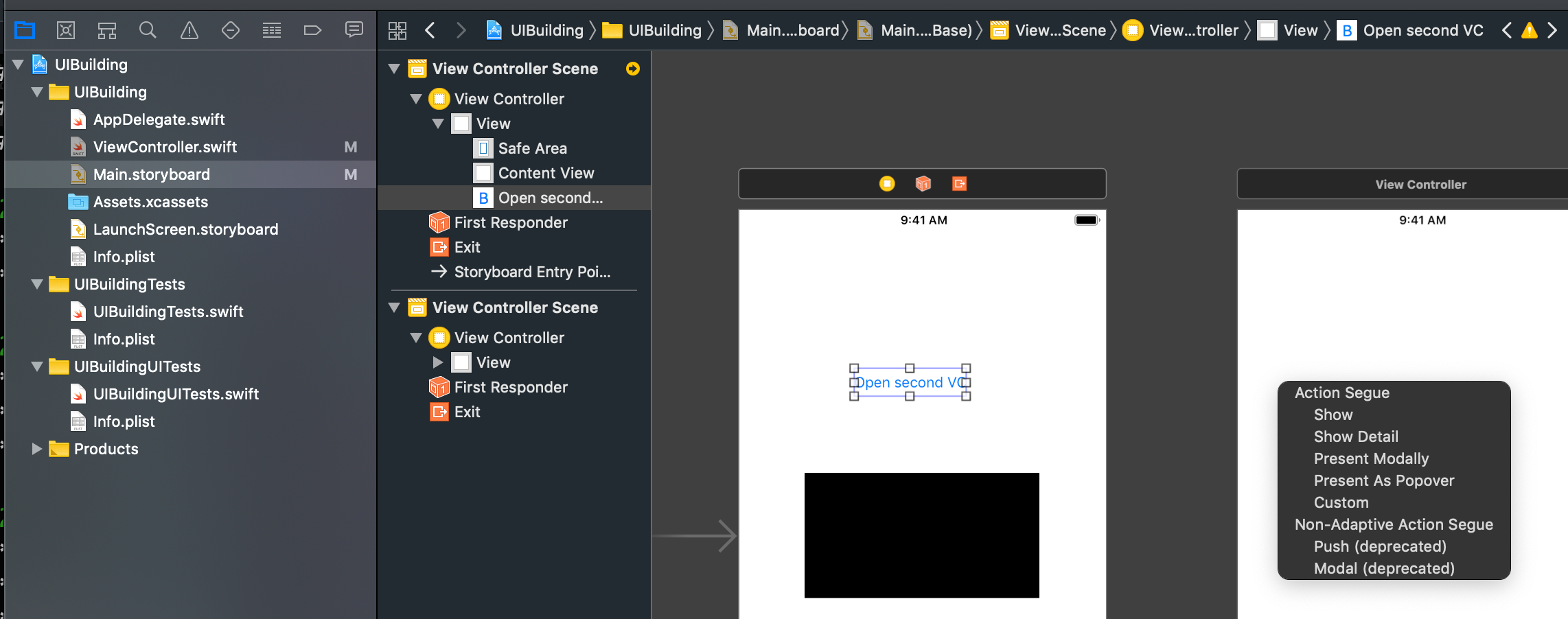 iOS Dev Course: Interface Builder, Storyboard and base UI Classes | by Maxim Vialyx | Medium