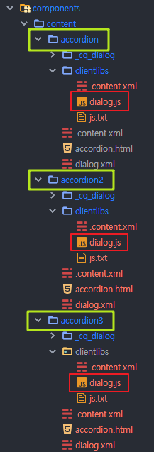 AEM Accordion 위젯 제작. -버전 정보 : AEM 6.1 / Coral 6.1 | by 고영준 | hivelab-dev | Medium