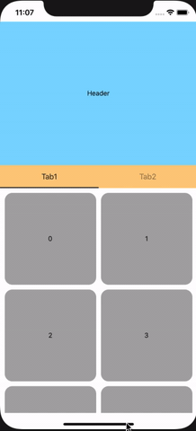 Implementing a Collapsible Header with react-native-tab-view | by Lin JungHsuan | Medium