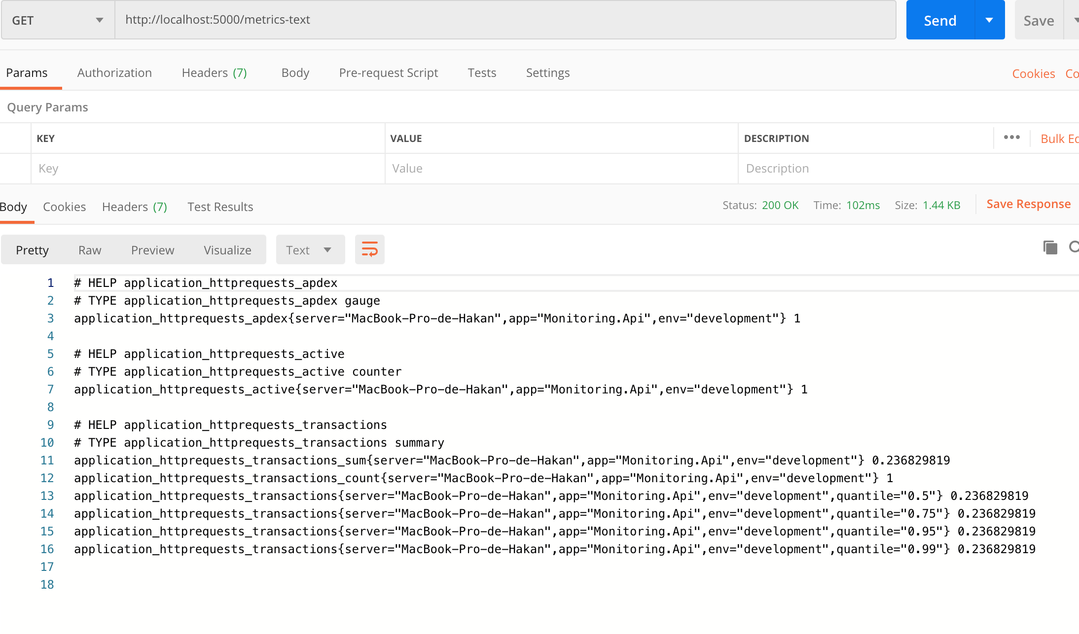 Asp.Net Core ile Prometheus, Grafana ve AppMetrics Kullanarak Monitoring