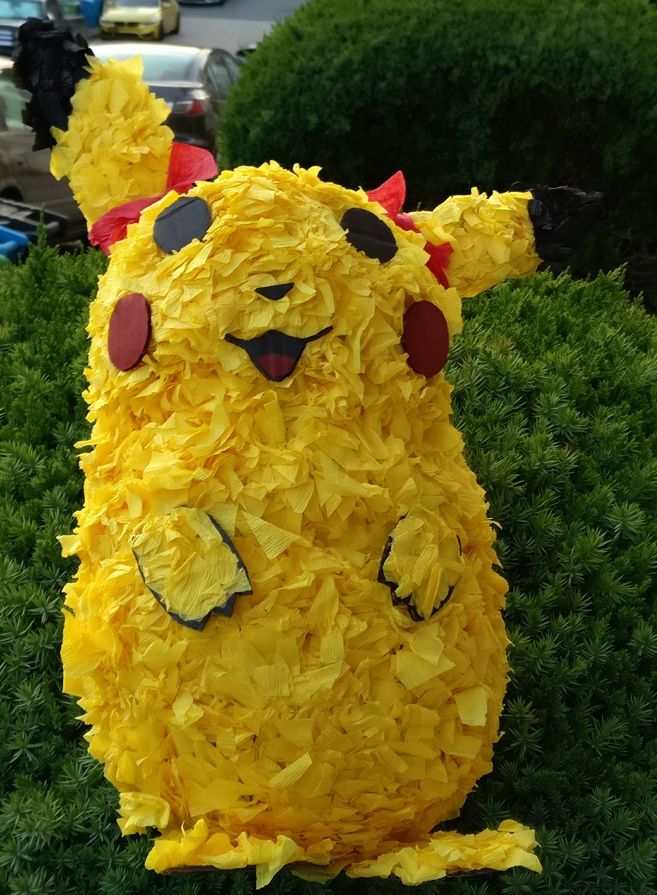 Pokemon Piñata | Project #6. Pikachu and pokeball piñatas made of… | by ...