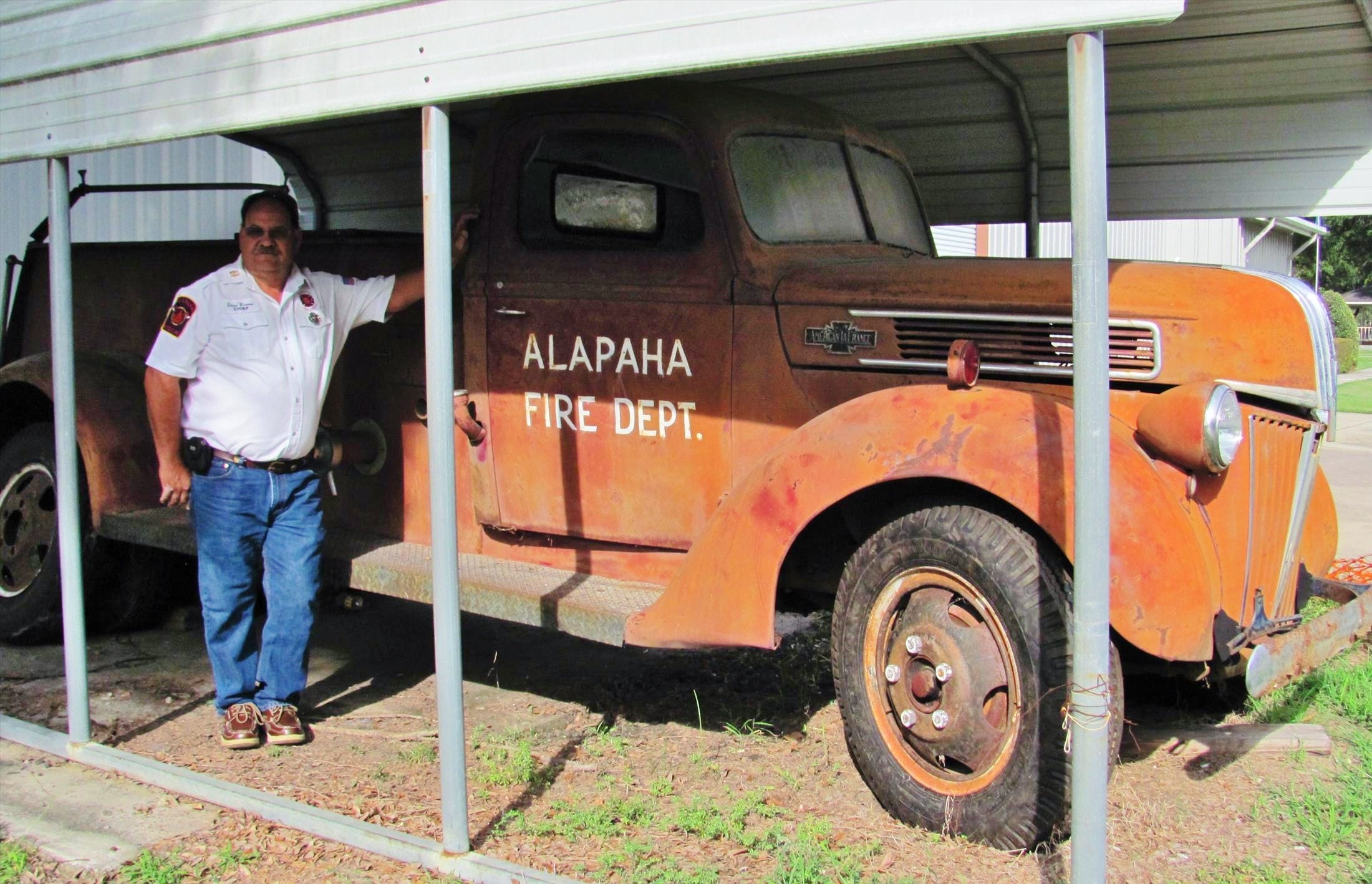 Walk a mile in his shoes: In step with former Alapaha Fire Chief Steve ...
