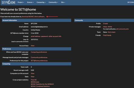 XP Launches SETI Project!. Calling all our XP Community Members… | by ...
