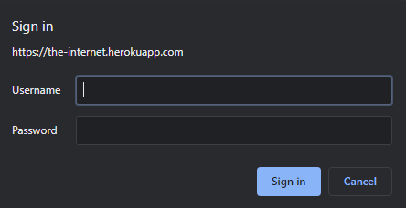 Handling Basic Authentication Popup with Selenium WebDriver and DevTools API | by Osanda Deshan ...