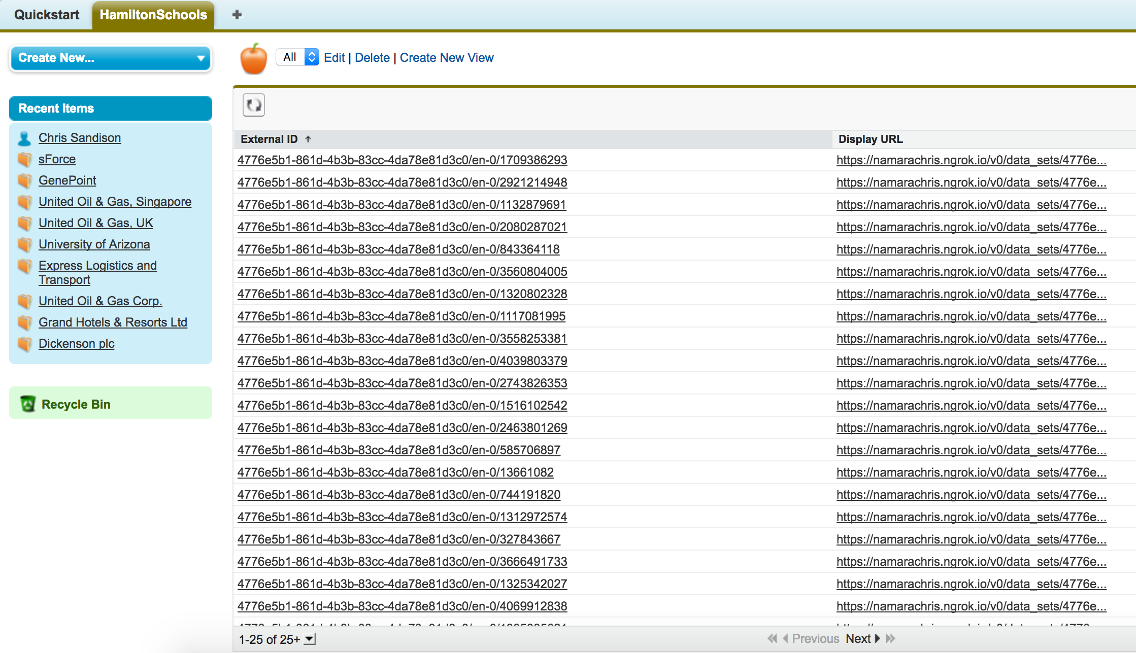 How to view Namara data on your Salesforce dashboard | by Chris Sandison | Namara | Medium