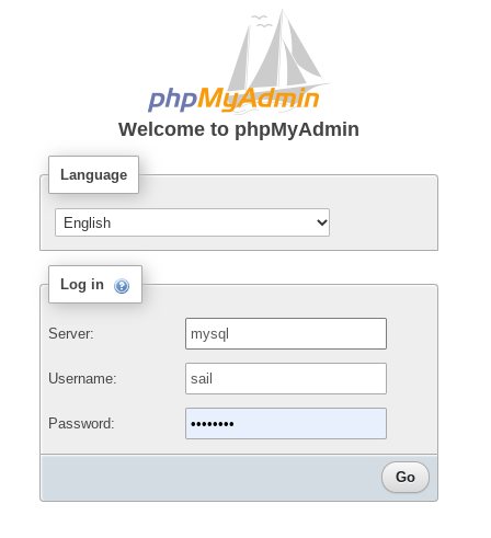 Adding PHPMyAdmin to Laravel Sail | by Elijah Cruz | Medium