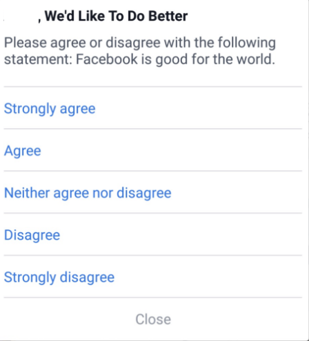 Facebook, Here is Your (slightly) Revised One-Question Survey | by Greg ...