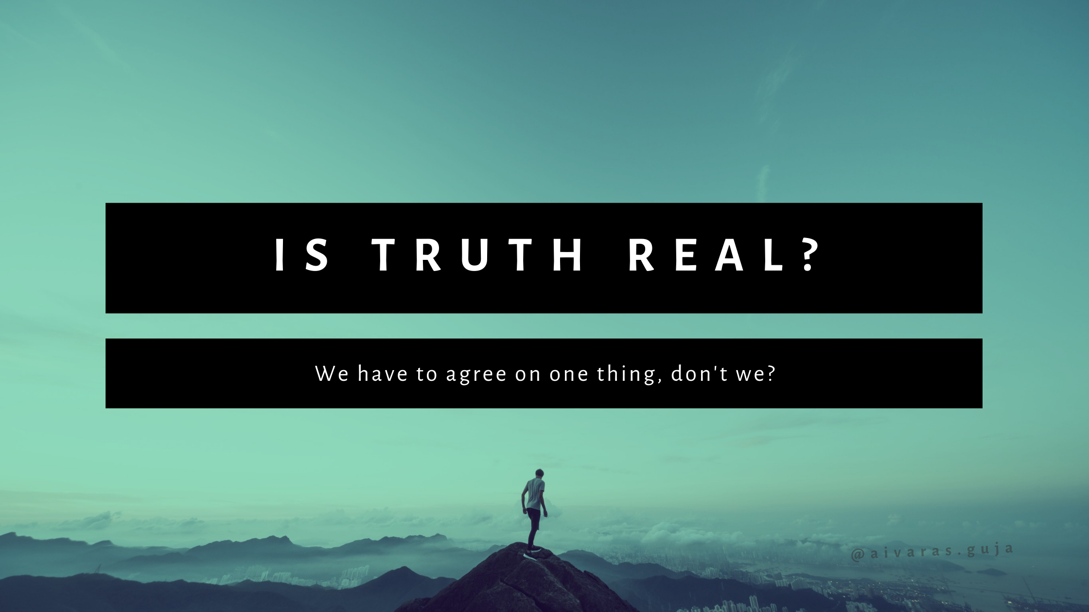 We Are Starting to Disagree on Whether Truth Actually Exists | by 💾 ...