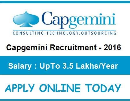 Capgemini Job Openings For Freshers & Exp: Apply Now | by todayjobs ...