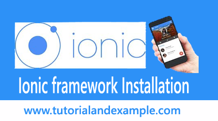 Ionic framework Installation. Before proceeding with the ionic… | by nikita singh | Medium