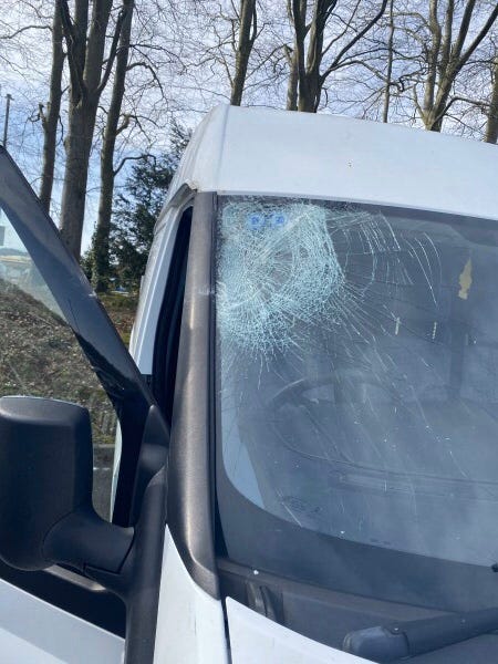 Windscreen Replacement in Tadley on a 2018 Ford Transit | by ...