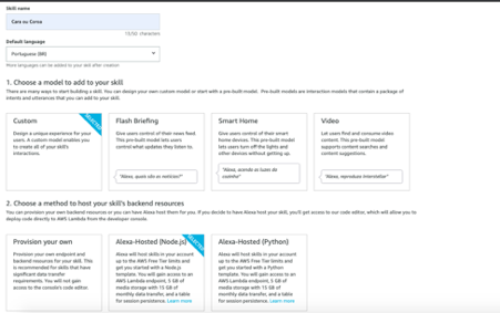 Criando sua primeira Alexa Skill usando Alexa-Hosted | by Allan Galdino | Medium