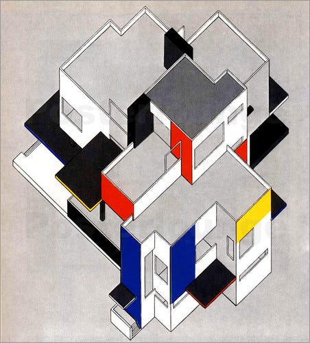1922. Theo van Doesburg and Cornelis van… | by Joanne Cheung | Medium