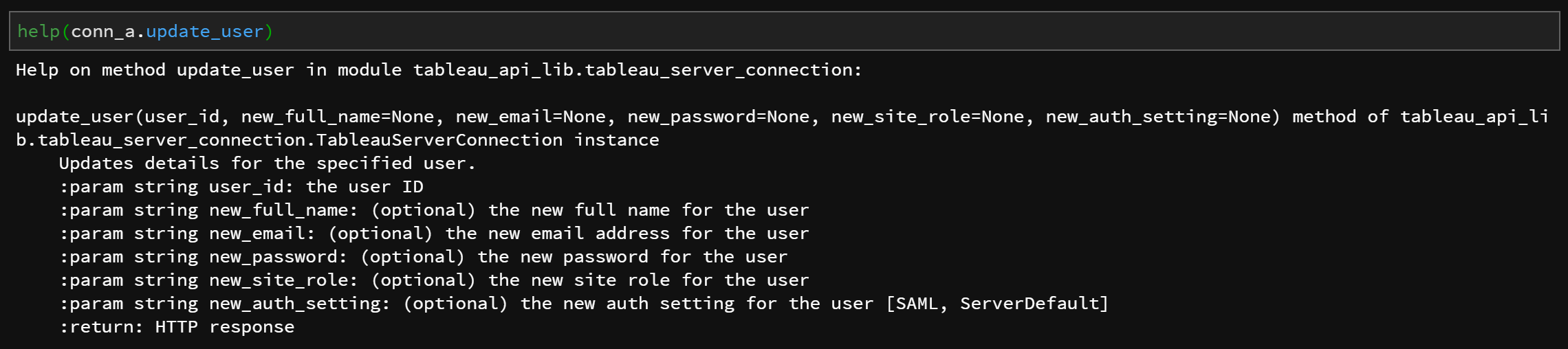 Creating users on Tableau Server is easy breezy with the REST API
