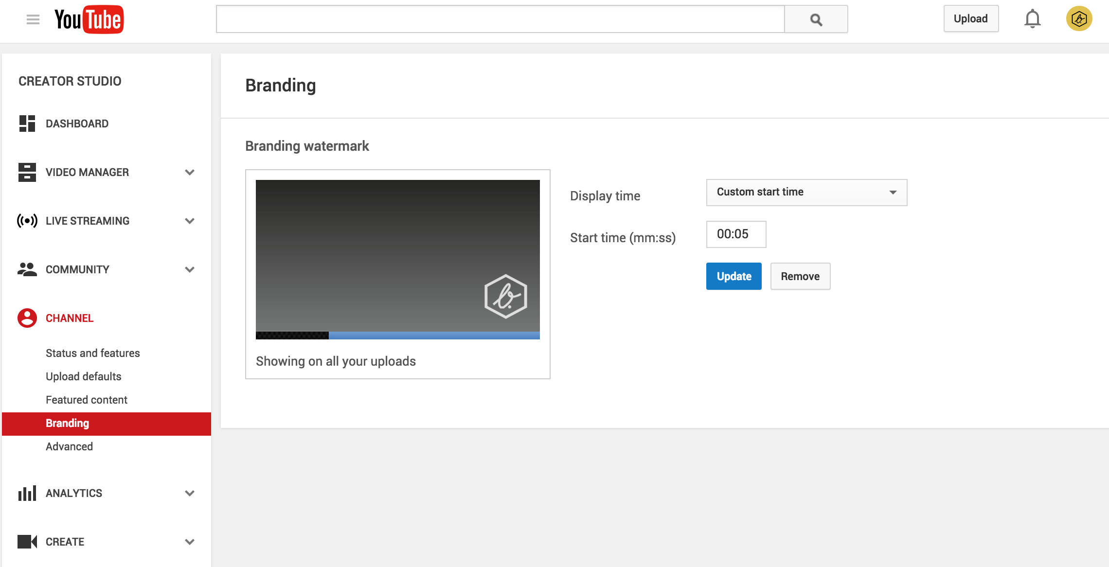 How To Brand Your YouTube Channel | by creativebobbie. | Touch of Gold ...