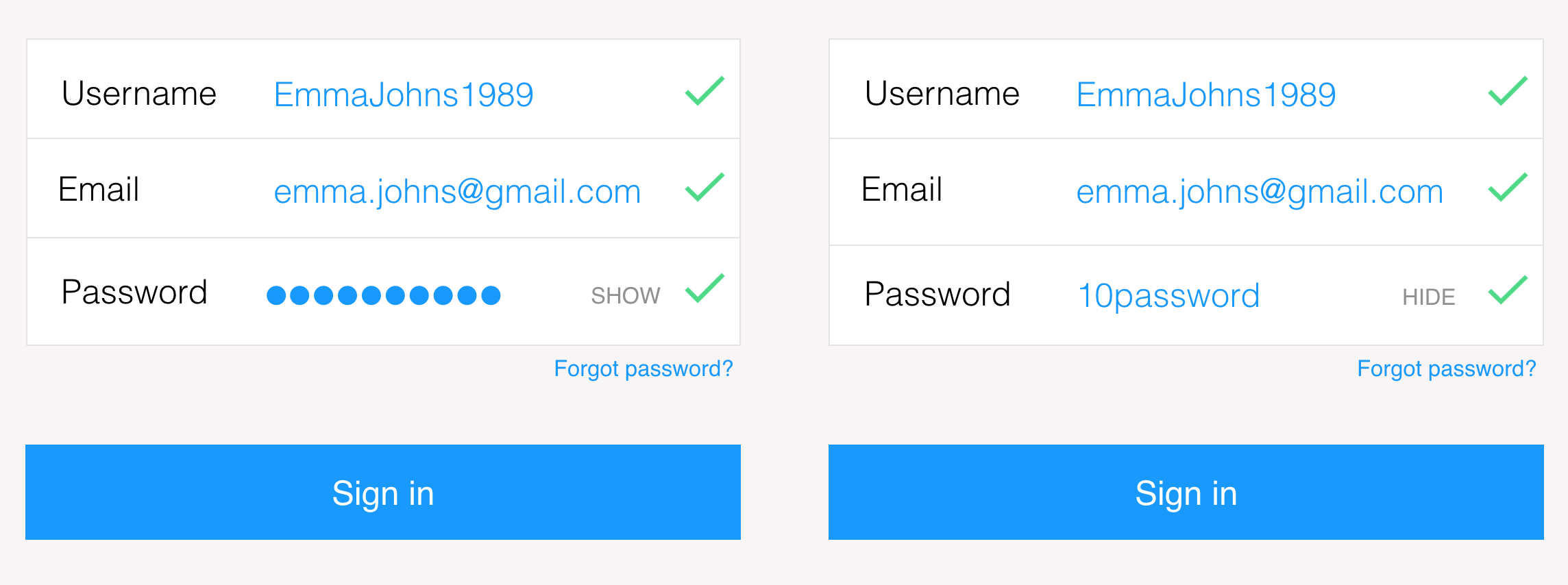 Design better Forms and Log-In access - UX Planet