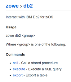 IBM Db2, DBAs and Zowe CLI. {Ecosystem} A DBA Overview of Zowe CLI… | by Rose Sakach | Zowe | Medium