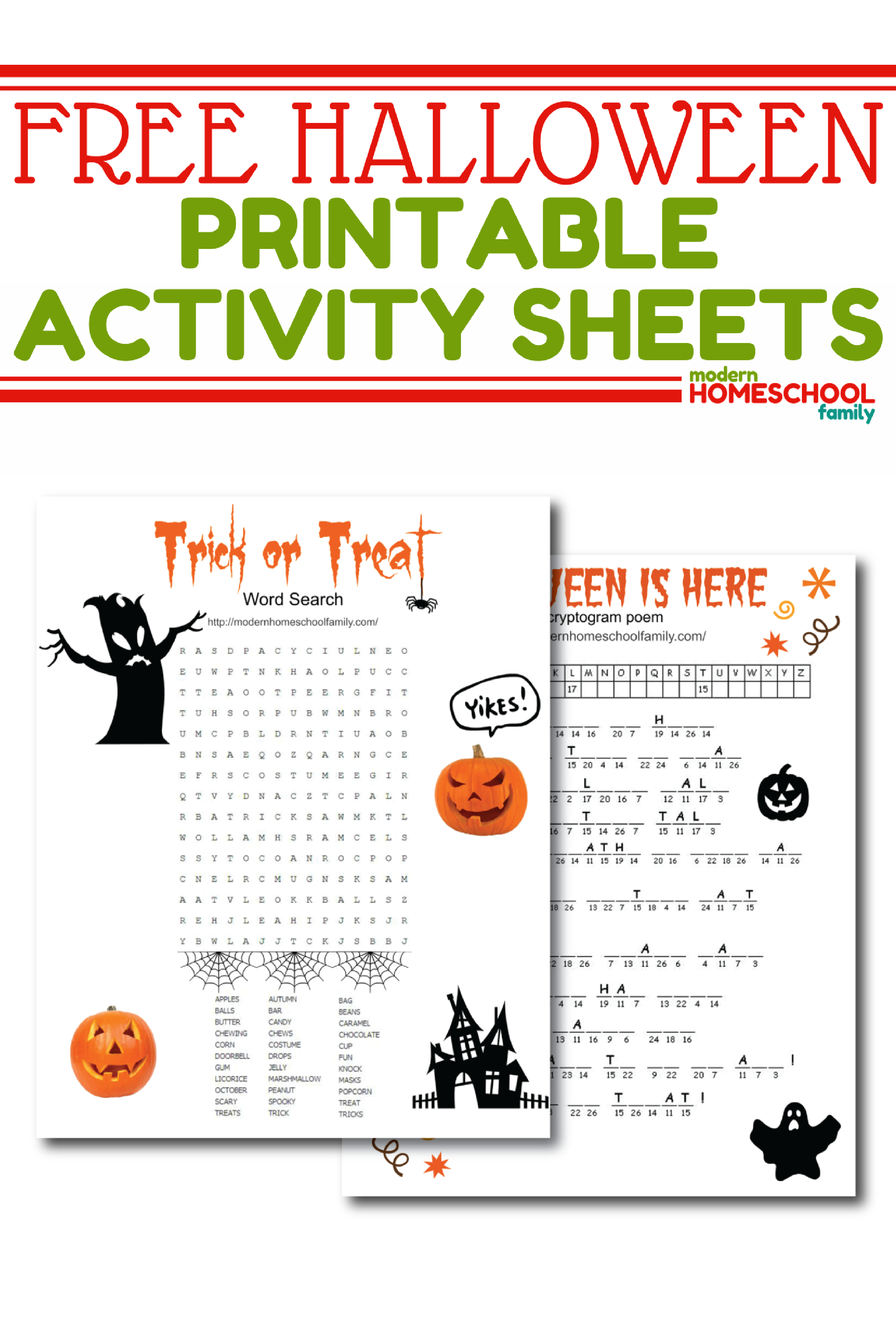 Halloween Activity Sheets Printable Halloween Activity Sheets Printable