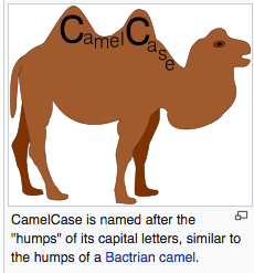 The case of the camel case. CamelCasing is a way to write your… | by ...