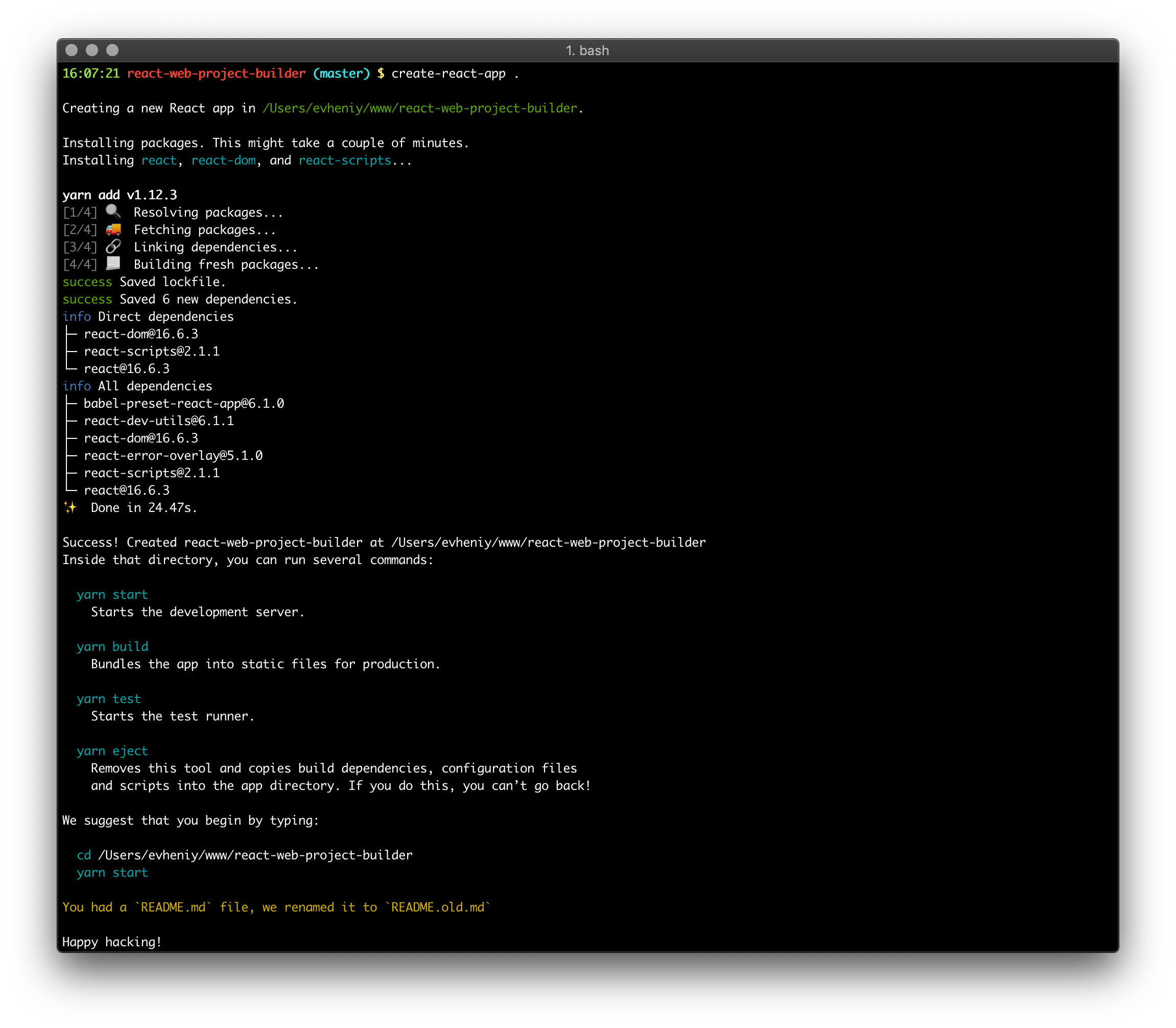 React Web Project Building. In this article I’ll show you how to… | by Evheniy Bystrov ...