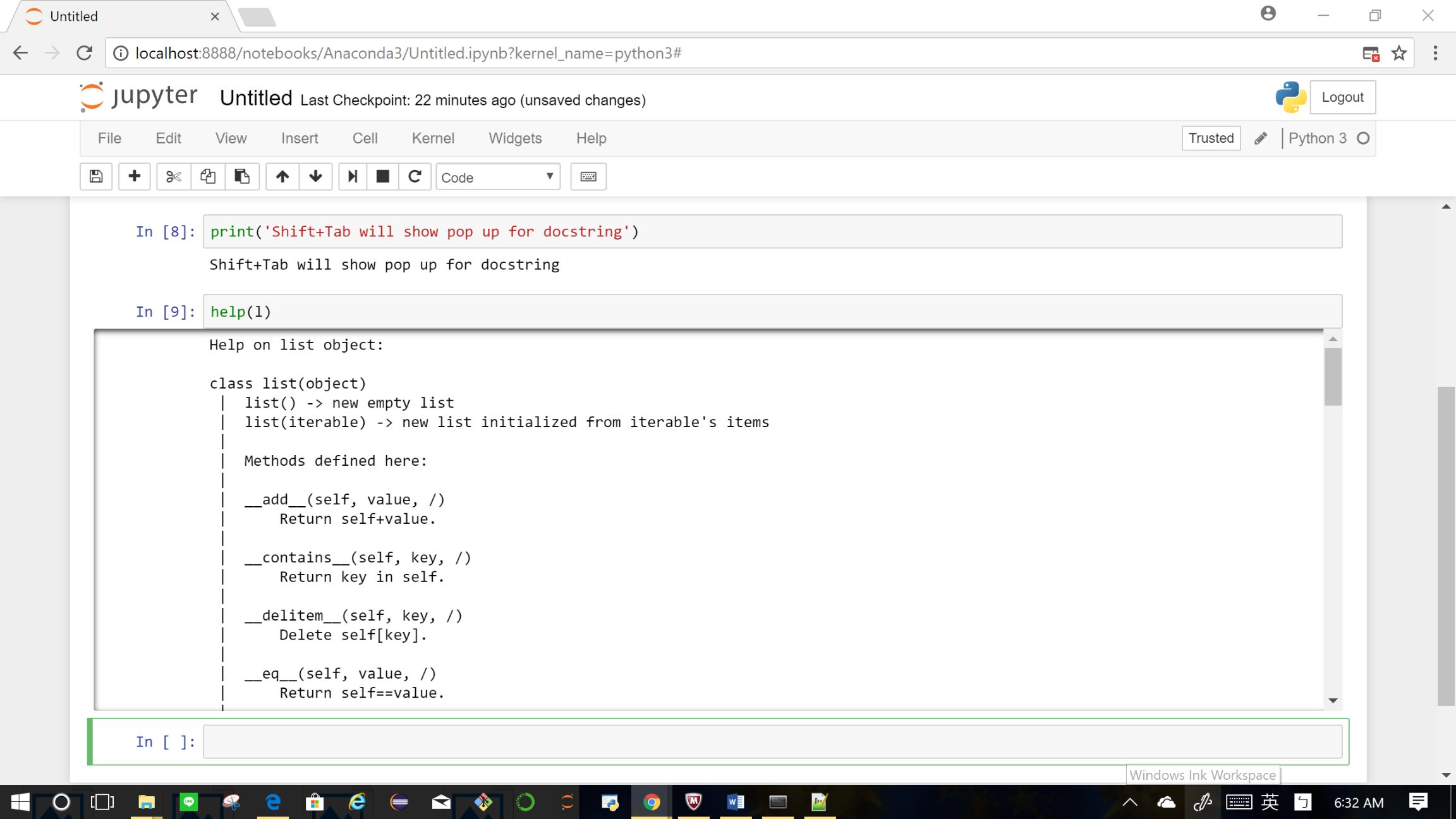 Jupyter Python