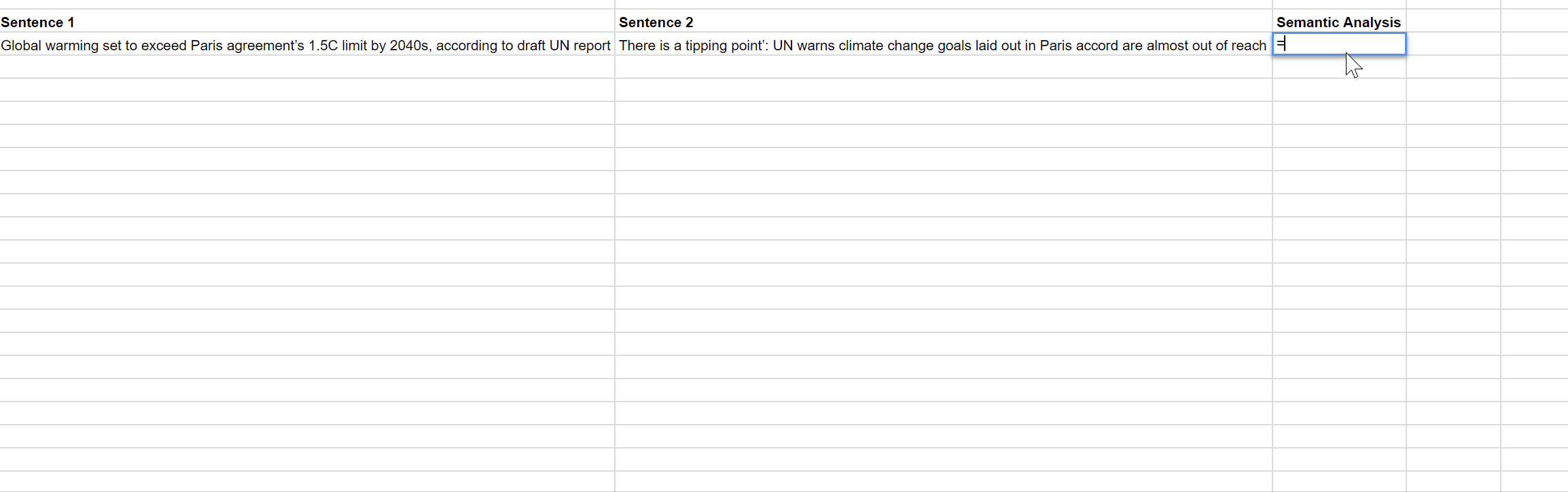 Announcing Google Sheets add-on for ParallelDots APIs | by Shashank Gupta | HackerNoon.com | Medium