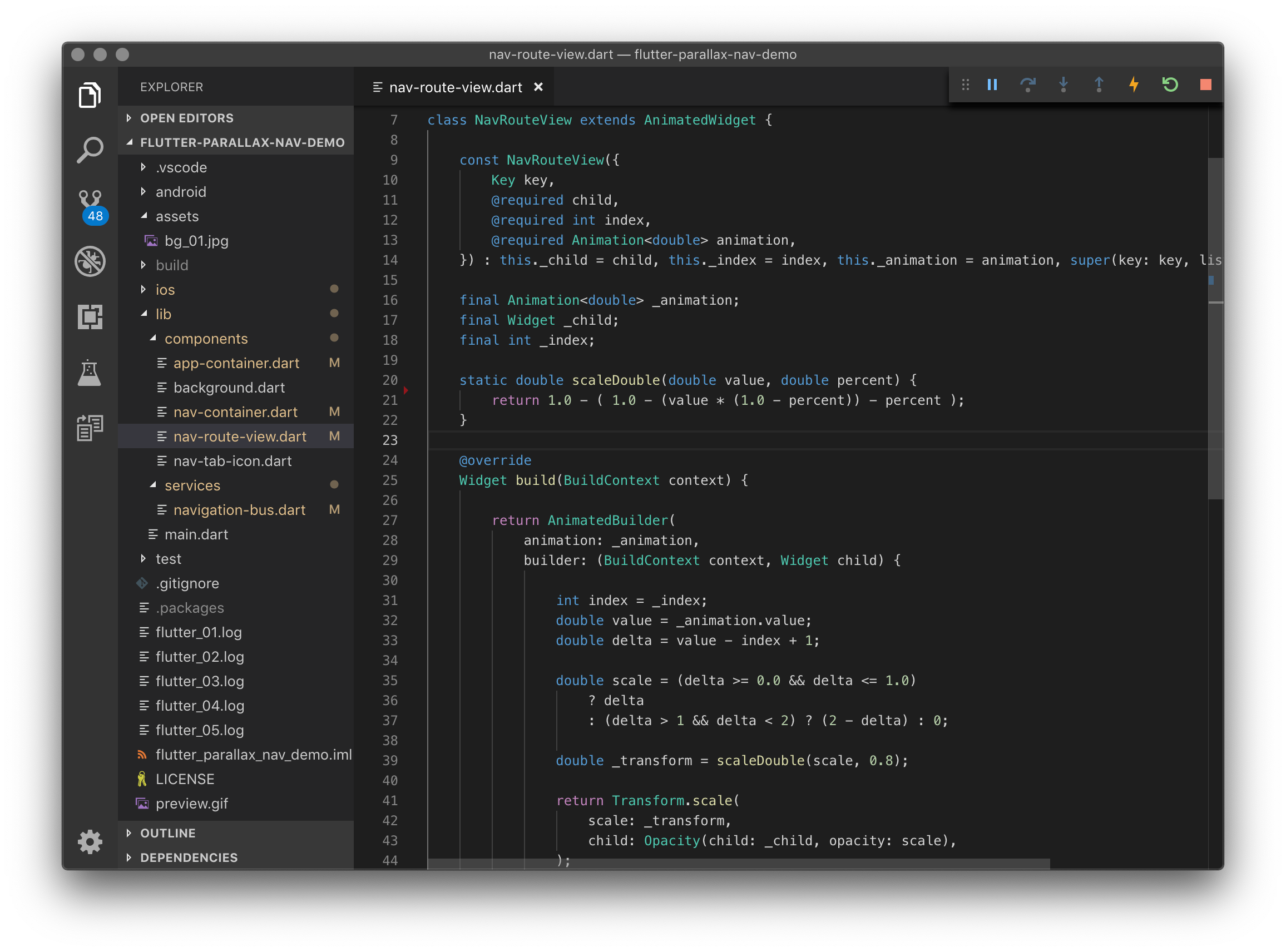 Creating A Parallax Background In Flutter Itnext
