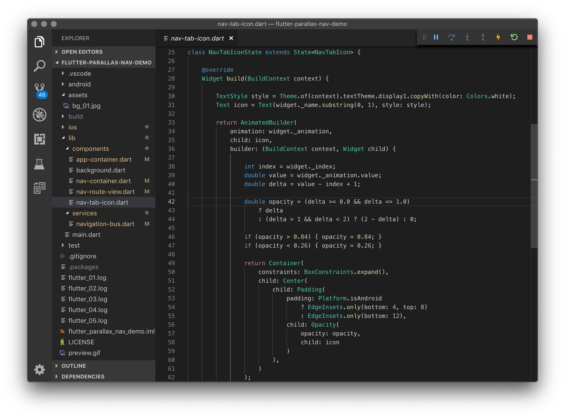 Creating a Parallax Background in Flutter - ITNEXT