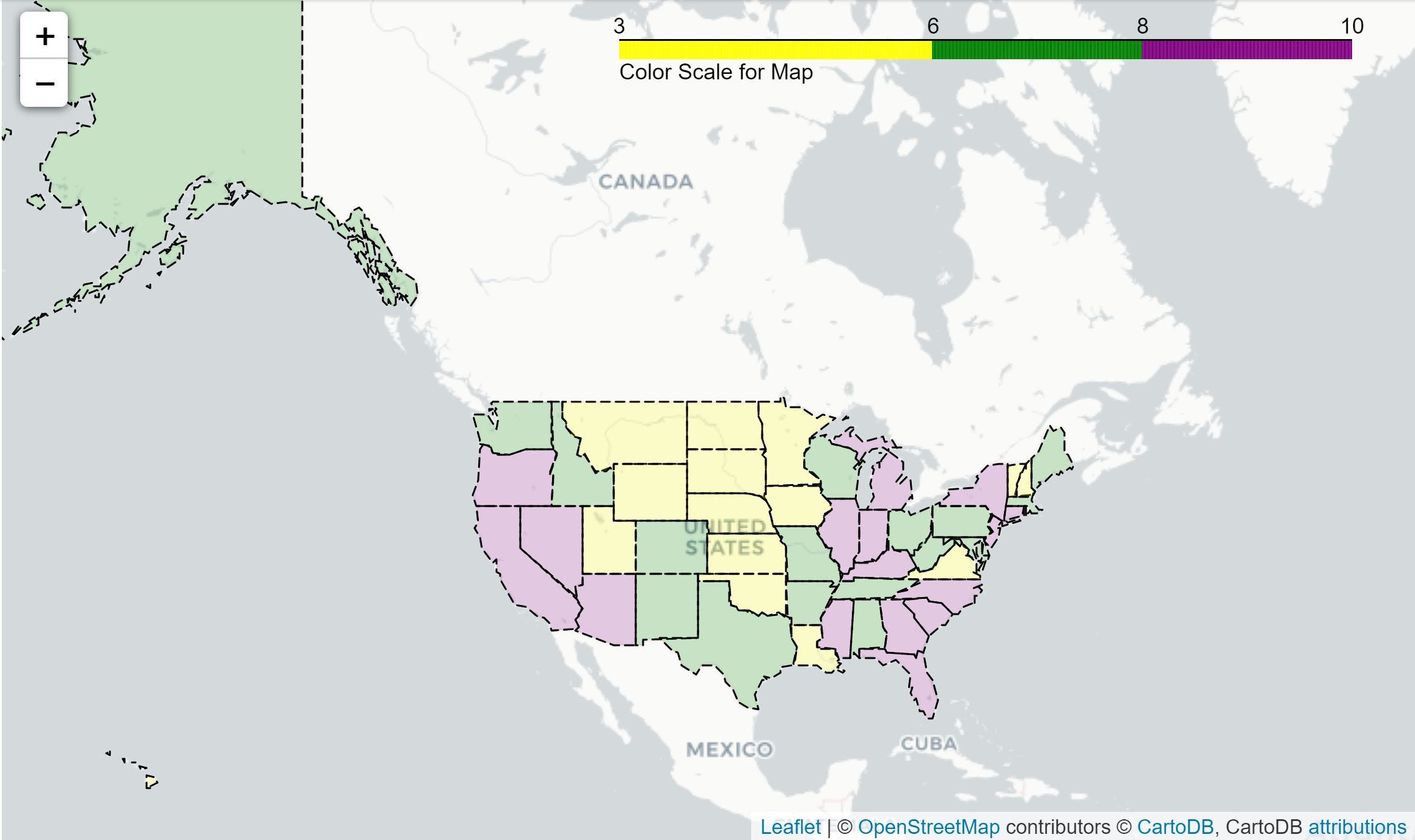 Create and visualize Choropleth map with Folium | by Shreya Gokhe | Analytics Vidhya | Medium