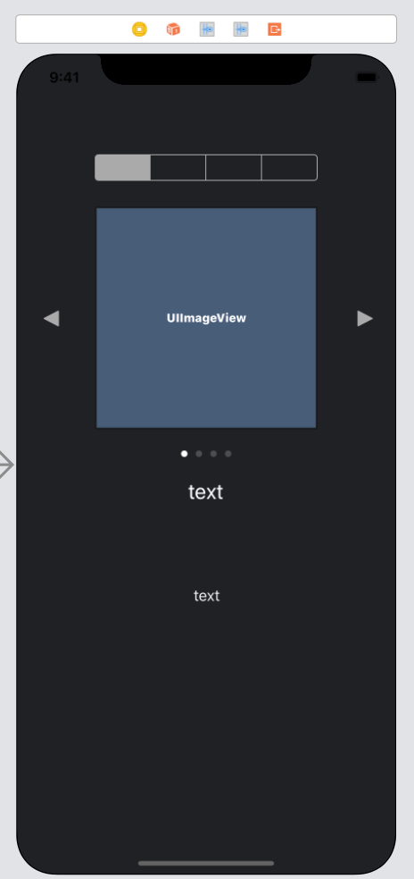 #09 利用 page control，segmented control，button & gesture 更換內容 | by 51°30′26″N | 彼得潘的 Swift iOS App ...