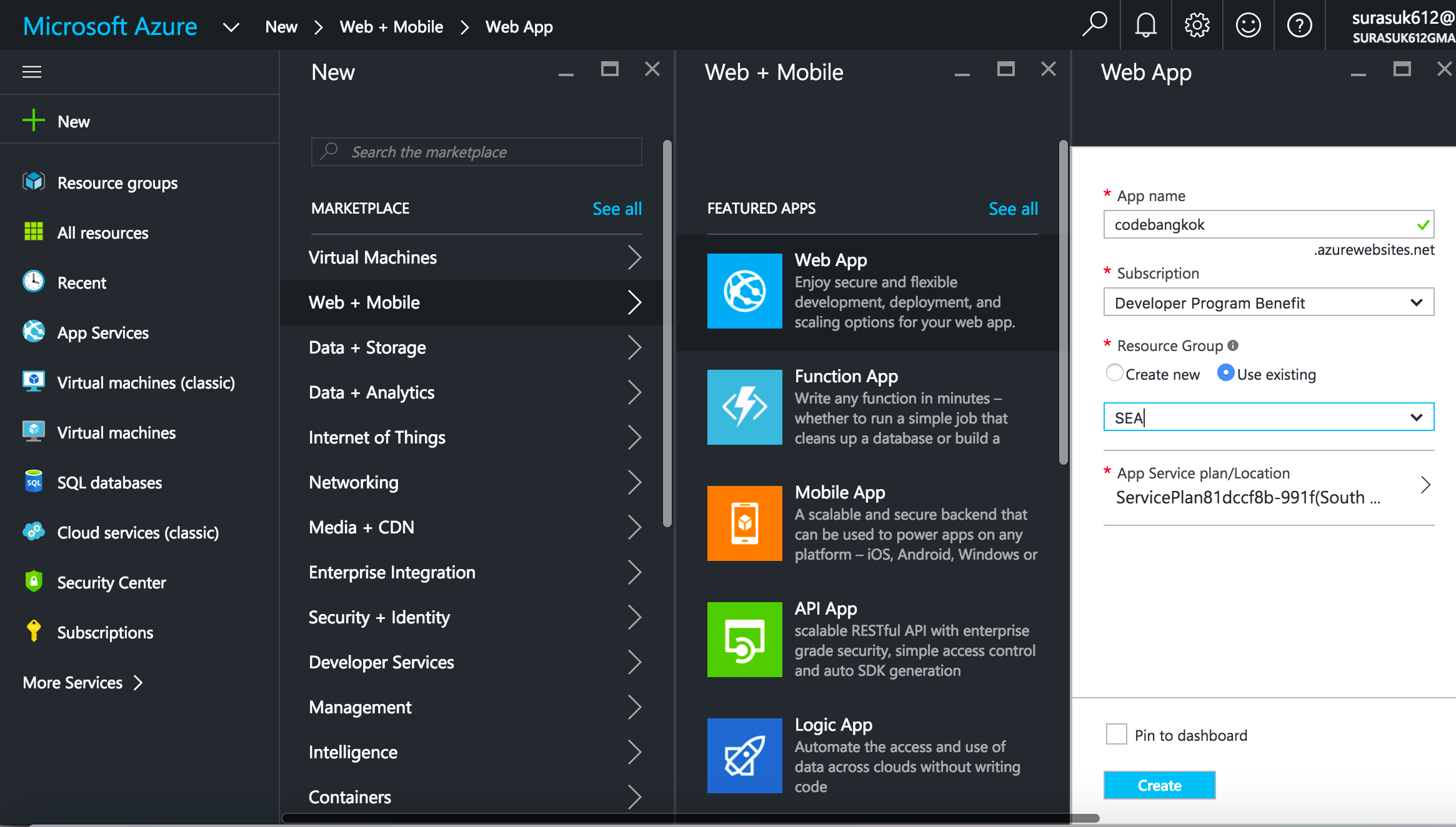 Create A Rest Service Using Aspnet Web Api And Sql Database In Azure App Service