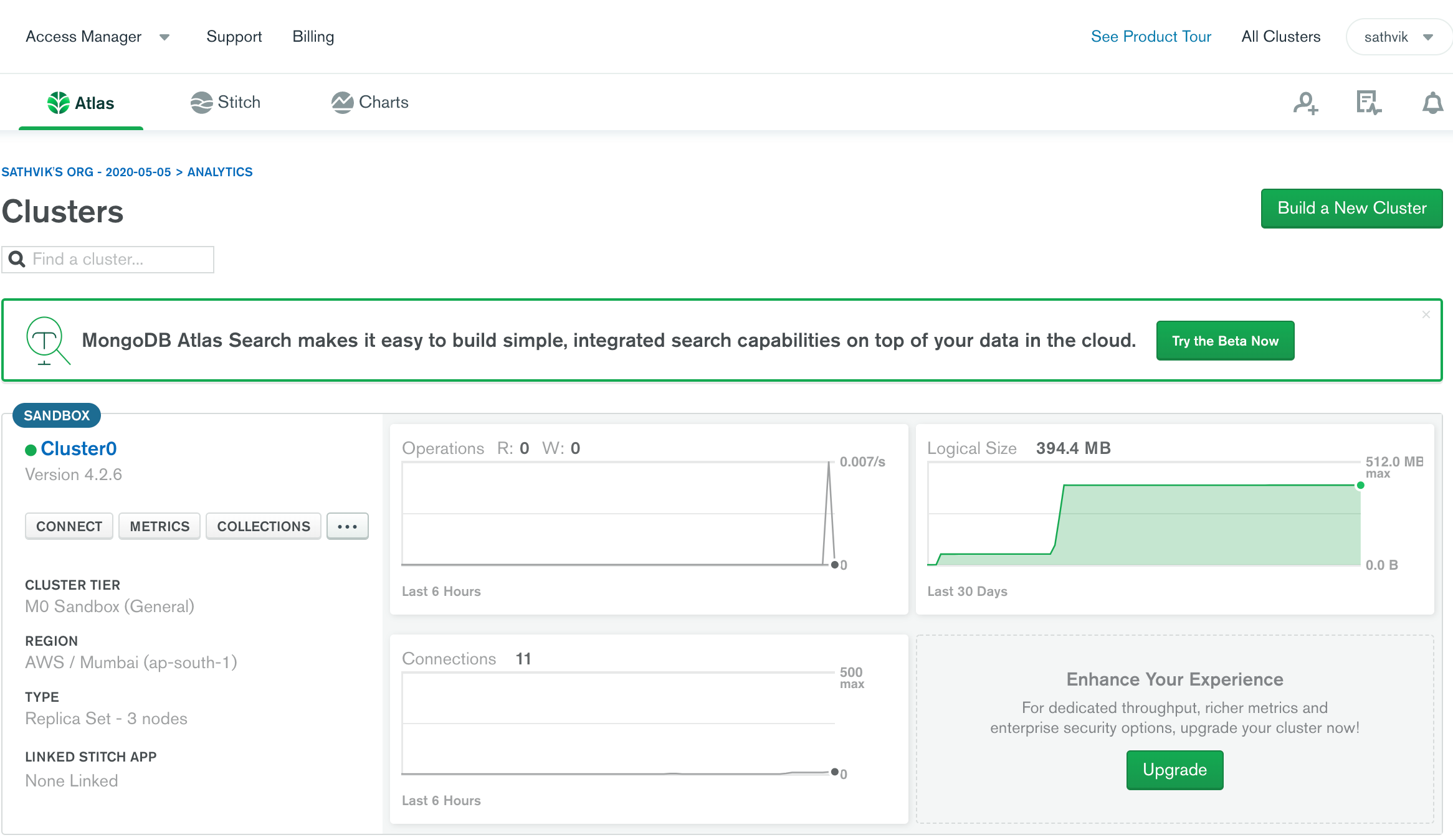 MongoDB Cluster connection using Python | The Startup