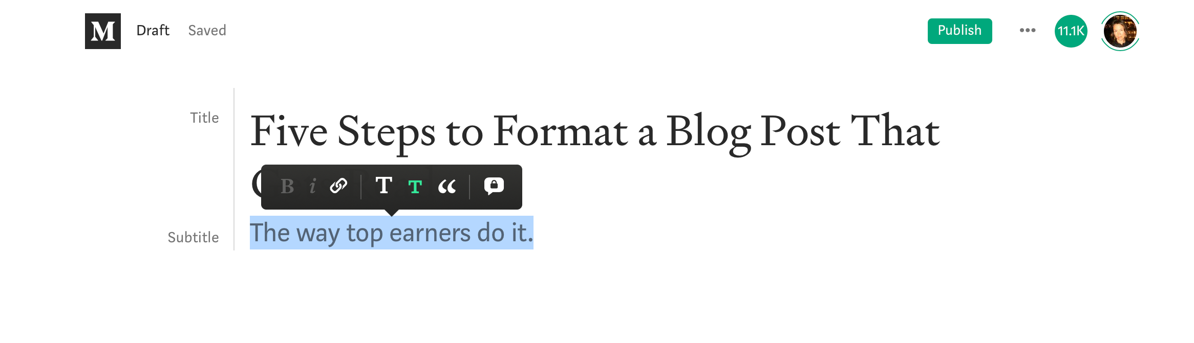 Five Steps to Format a Blog Post That Gets Read | by Jessica Lynn | The ...