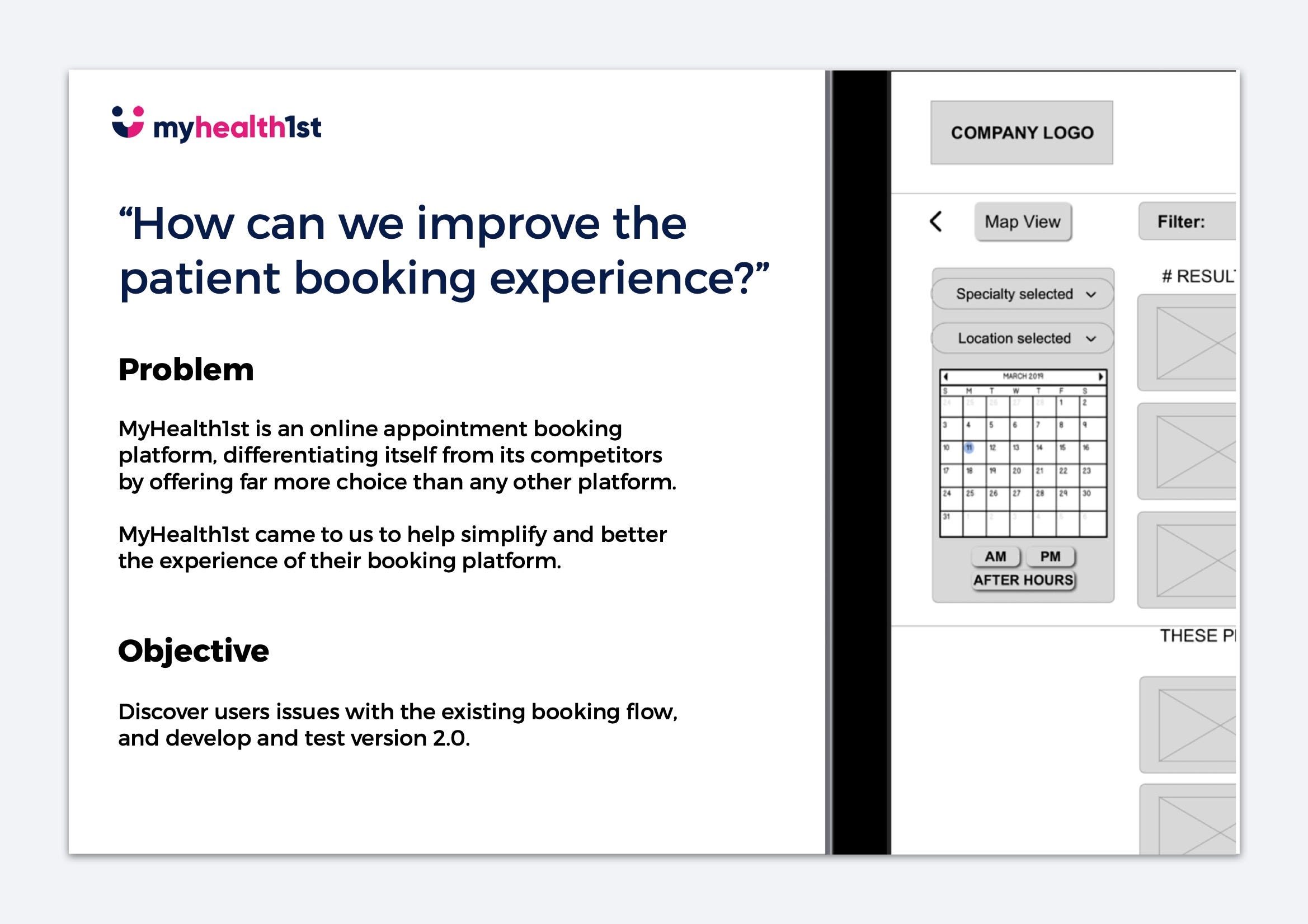 Redesigning the Patient Experience — MyHealth1st | by Chris Rusnak ...