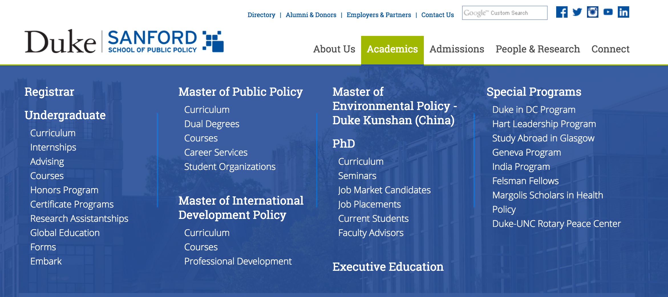 Redesigning of LKYSPP Website. A school website- a place where people ...