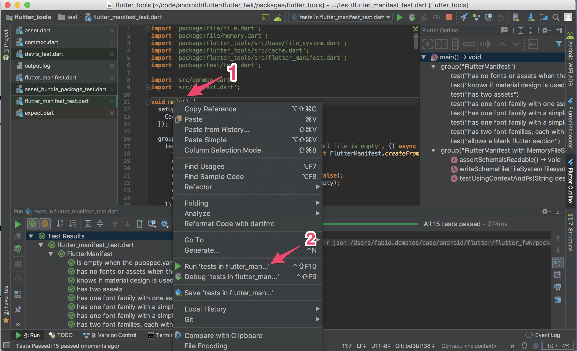 Contributing to your preferred open source project, starring Flutter ...