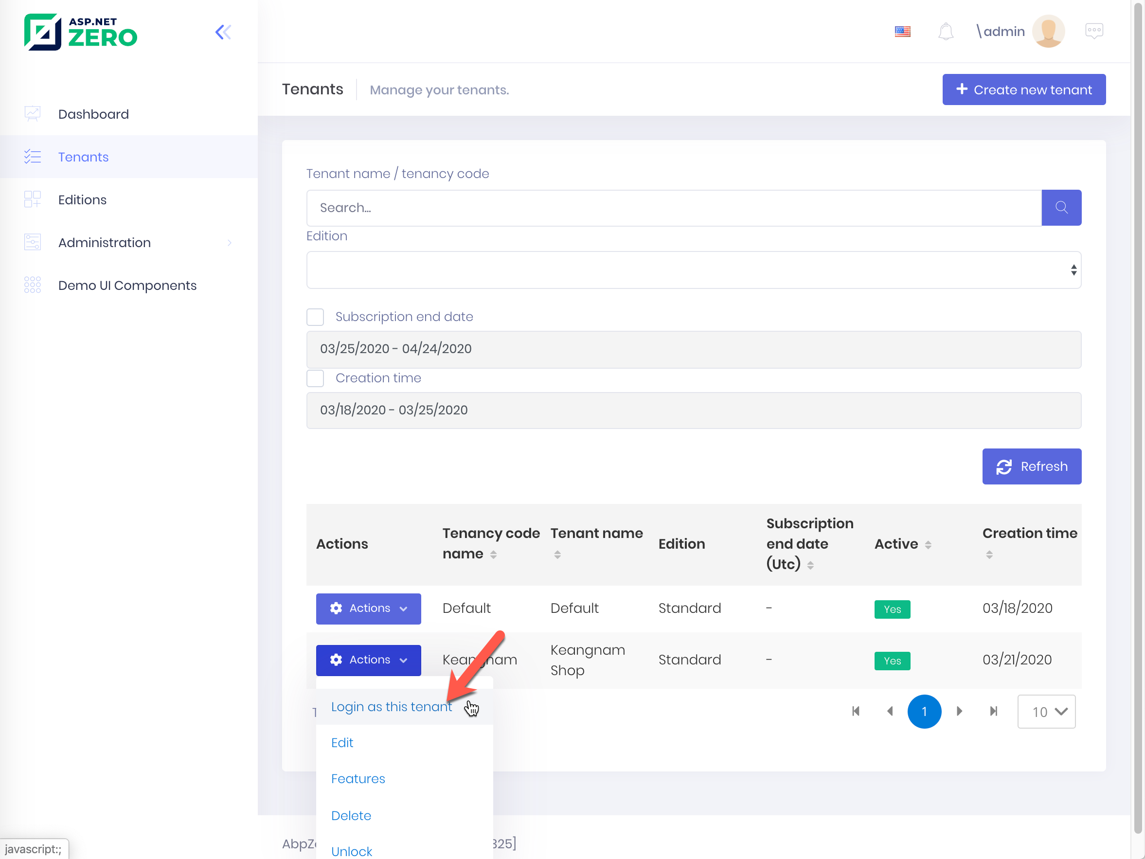 ASP.NET Zero Step by Step Development Guideline | by Quang Vu Trong | Old Dev | Medium
