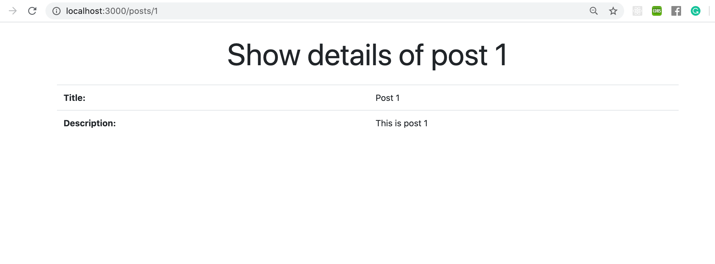 Build your first Rails application — CRUD (tutorial)