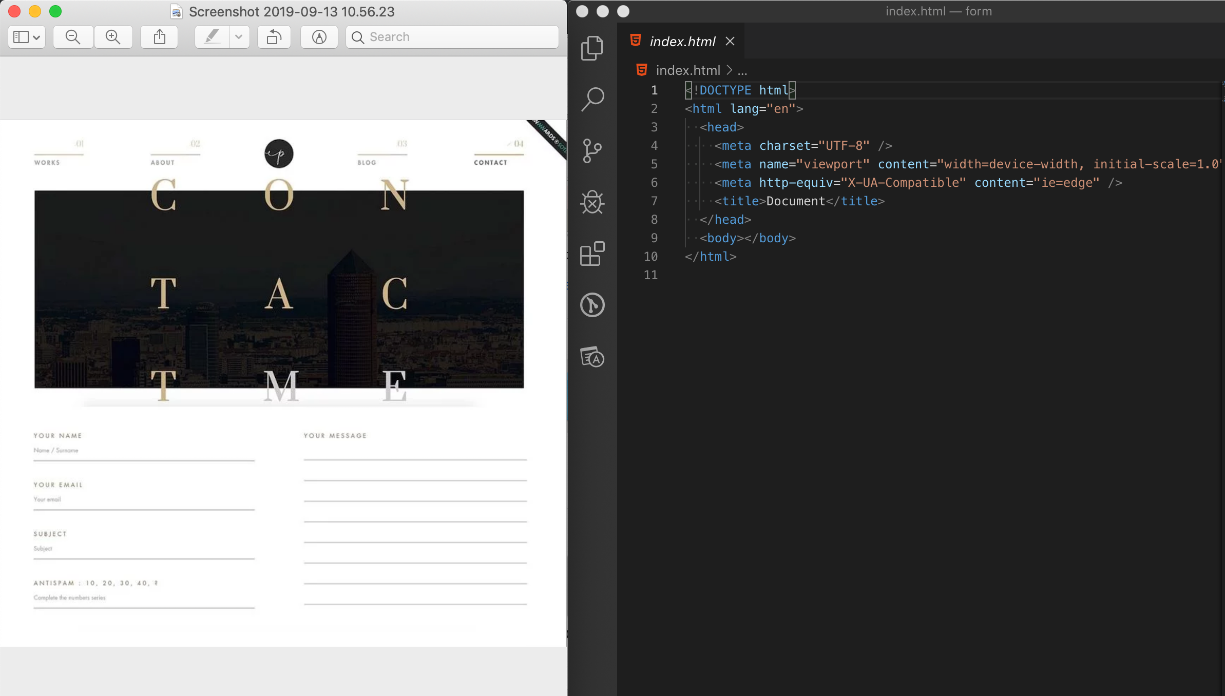 How I create a Contact Us form using Flexbox | by aliceyt | The Startup ...