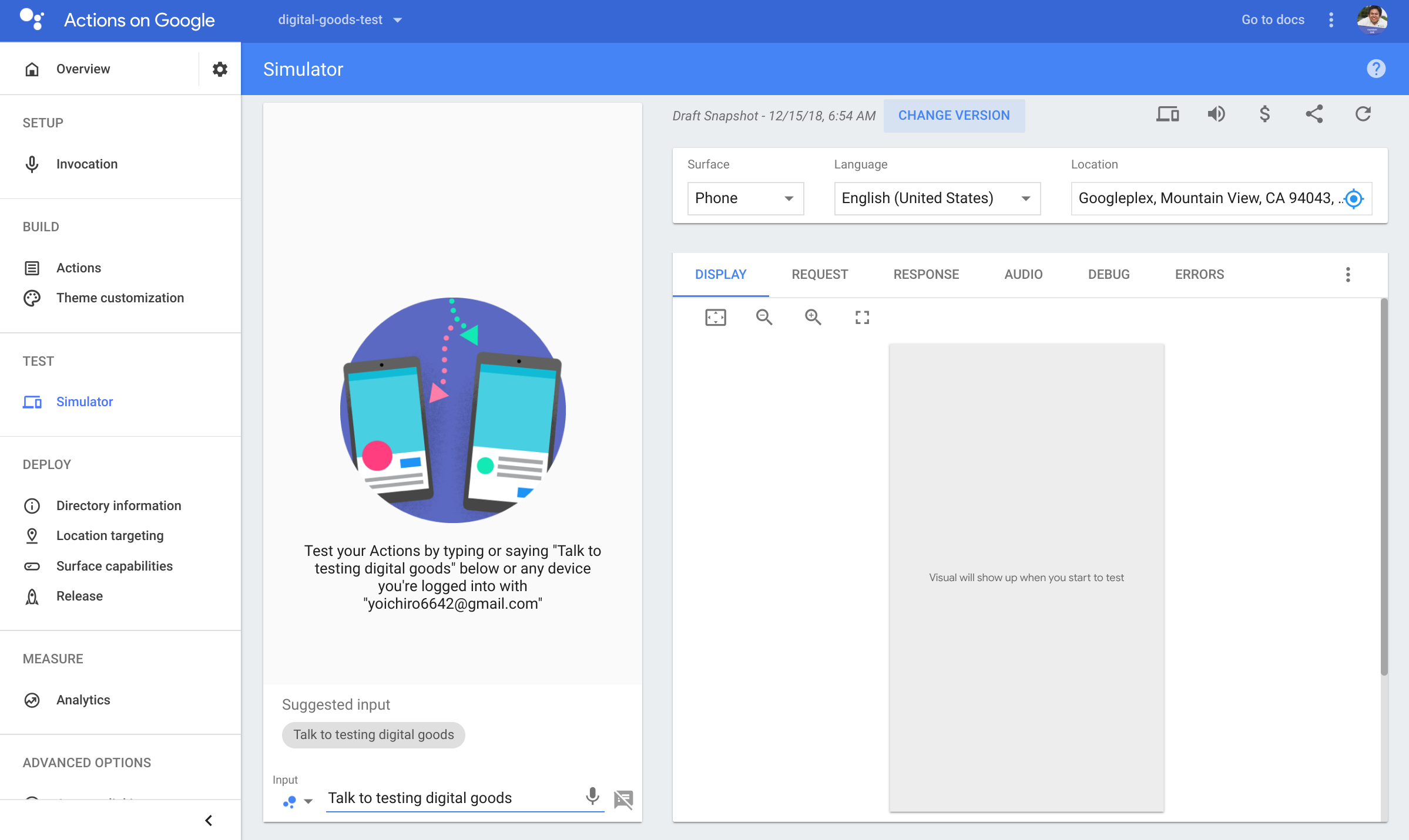 Digital Goods Transaction of Actions on Google (Write Code and Test ...