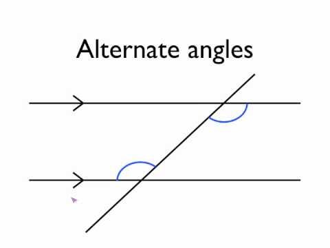 Maths : alternate angles. Alternate angles are angles that are in… | by ...