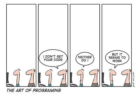 When programming goes wrong. You are probably expecting some funny ...
