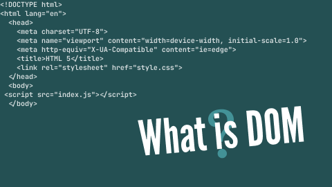 What is DOM ? All Explained!. What is DOM, Node vs Element… | by Ozer ...