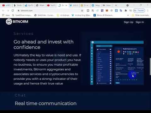 BITNORM - A RELIABLE AND TRANSPARENT PLATFORM PROVIDING USERS WITH ...
